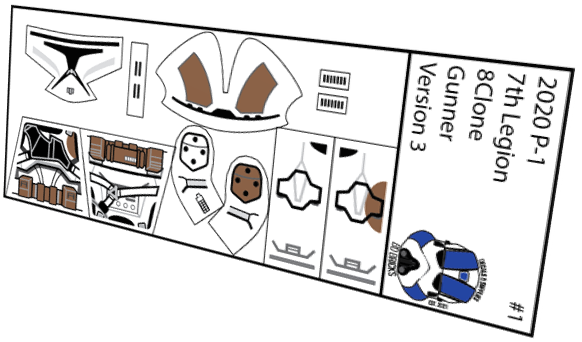7th Legion Clone Gunner Version 3 – BD Bricks